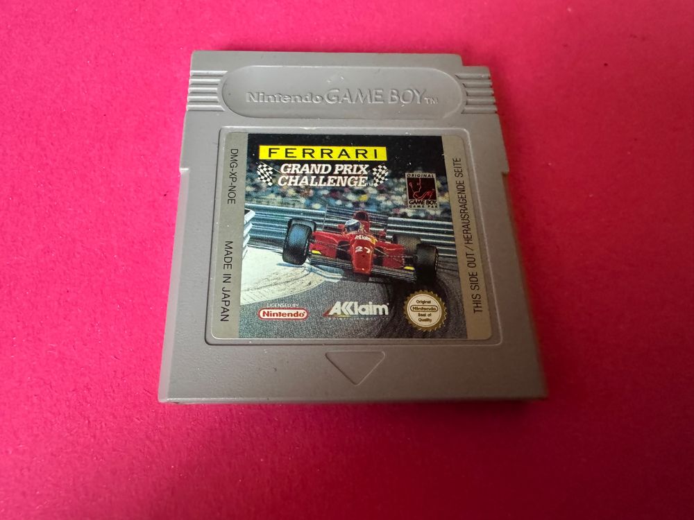 FERRARI GRAND PRIX CHALLENGE SPIEL FÜR NINTENDO GAME BOY (Gebraucht) in ...