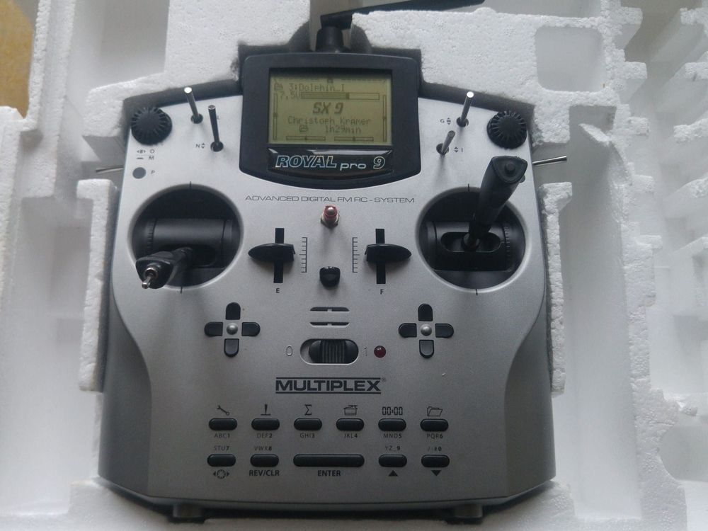 Multiplex Royal EVO 9, SX Software 3.031 (Gebraucht) in für CHF 64 – nur Abholung auf Ricardo kaufen