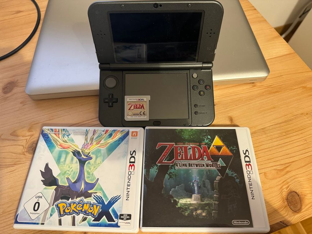 Nintendo 3DS XL mit 3 Spielen (Gebraucht) in für CHF 180 – mit ...