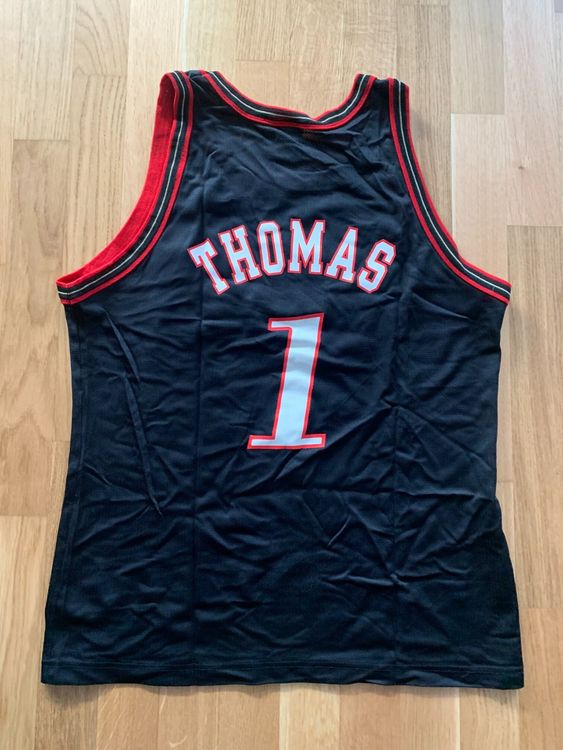 Tim Thomas #1 Vintage Philadelphia Sixers-Trikot, Neuwertig! (Gebraucht ...