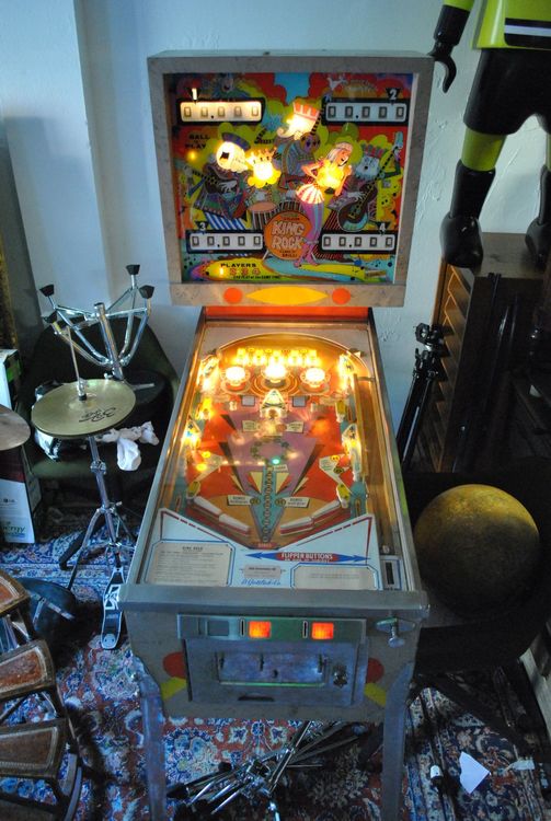 Pinball Flipper Gottlieb King Rock 1972 EM ..Saugeil !! (Gebraucht) in ...