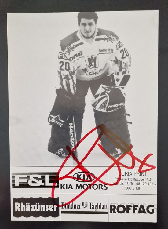 Thomas Liesch orig. Autogrammkarte inkl. Signatur | Kaufen auf Ricardo