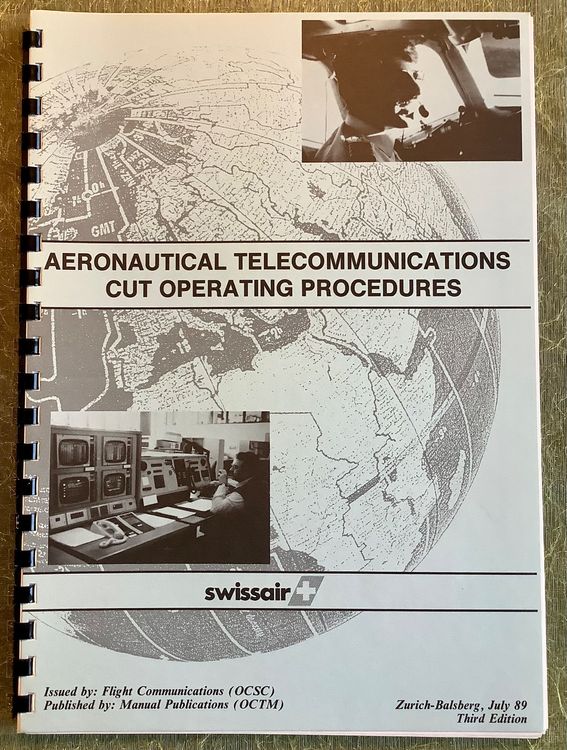 Aeronautical Telecommunications Cut Operations Procedures (Gebraucht ...