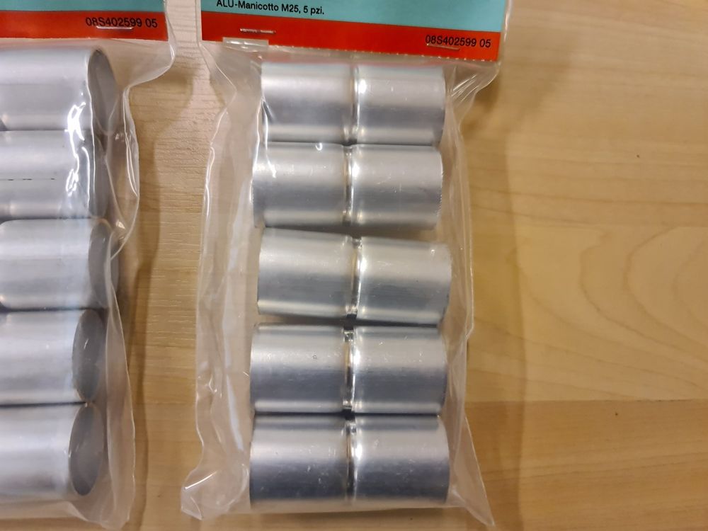 15x Alu Muffen M25 Verbindungsmuffen ab 1.- (Neu und originalverpackt) in Krinau für CHF 1 – mit ...