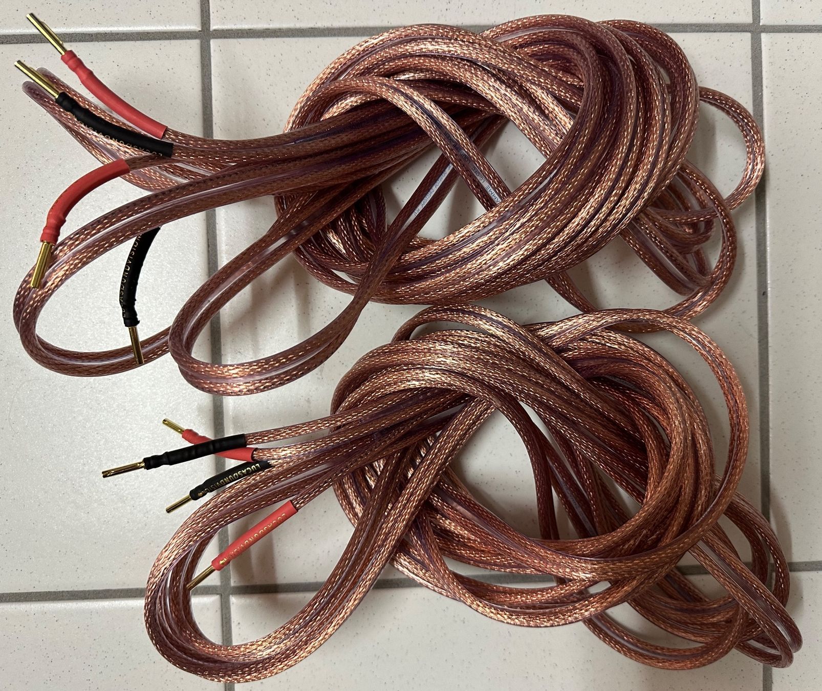 Van Damme Hi-Fi Series LC-OFC 2x6mm Speaker Cables 2x8m (Gebraucht) in ...
