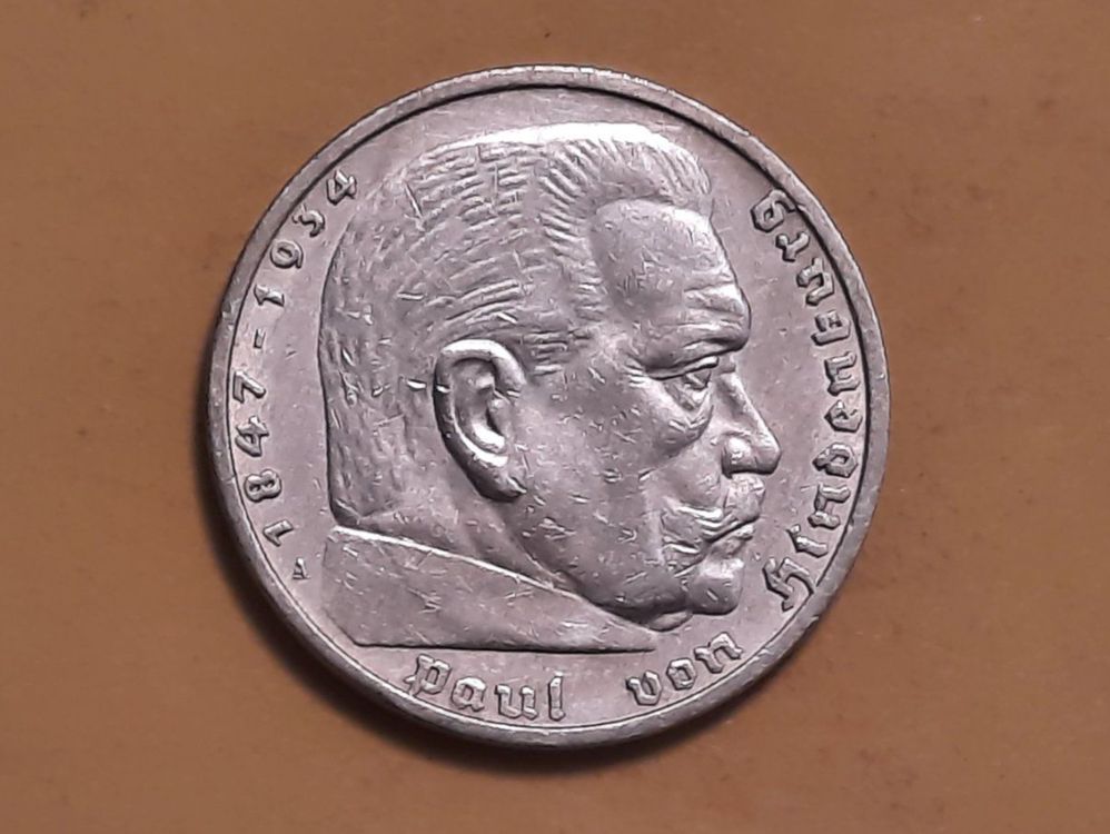 Deutsches Reich 5 Reichsmark 1936 A Silber | Kaufen auf Ricardo