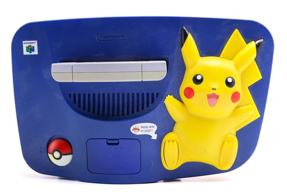 Console Nintendo 64 Pikachu Edition + Jeu FIFA 99 (Gebraucht) in Paudex ...