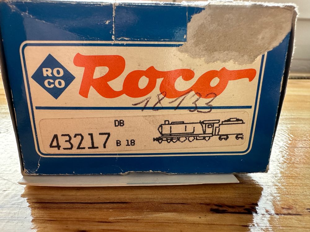 Roco 43217 Dampflok BR 18 DB H0 GS OVP (Neu (gemäss Beschreibung)) in ...