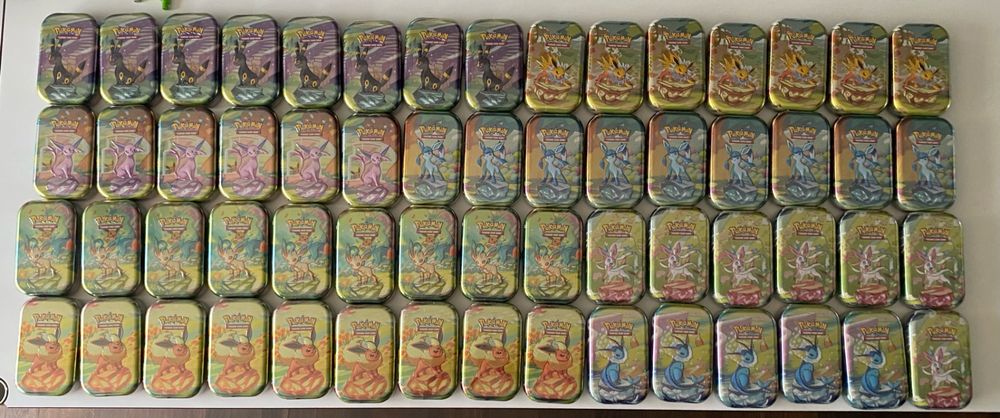 Pokemon Prismatic Evolutions Mini Tin 60 Stk. sealed (EN) (Neu und ...