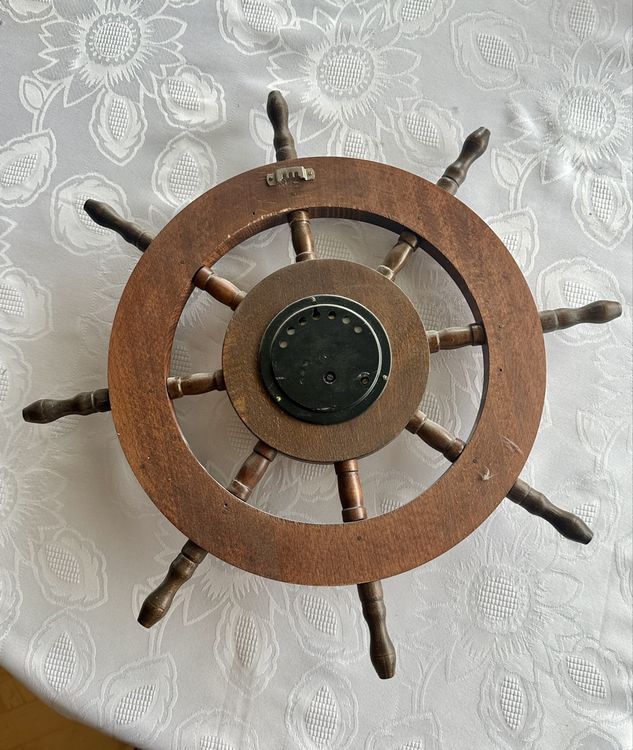 Maritimes Barometer im Steuerrad-Design - Top Zustand! (Gebraucht) in ...