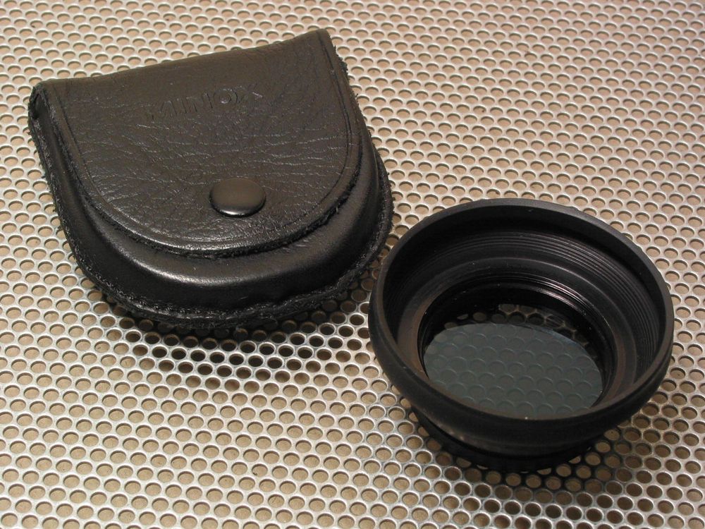 MINOX 35 2x Skylight + ND-4 Graufilter Sonnenblende + Tasche (Gebraucht ...