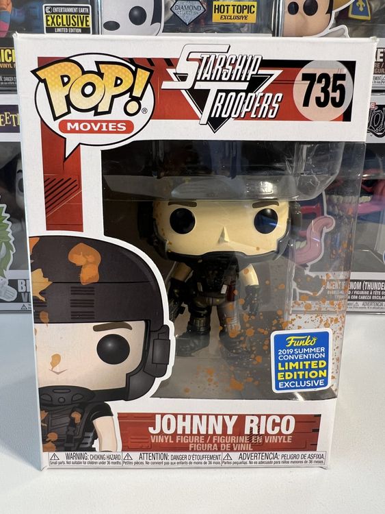 Funko POP! Movies Starship Troopers Johnny Rico Limitée (Gebraucht) in ...