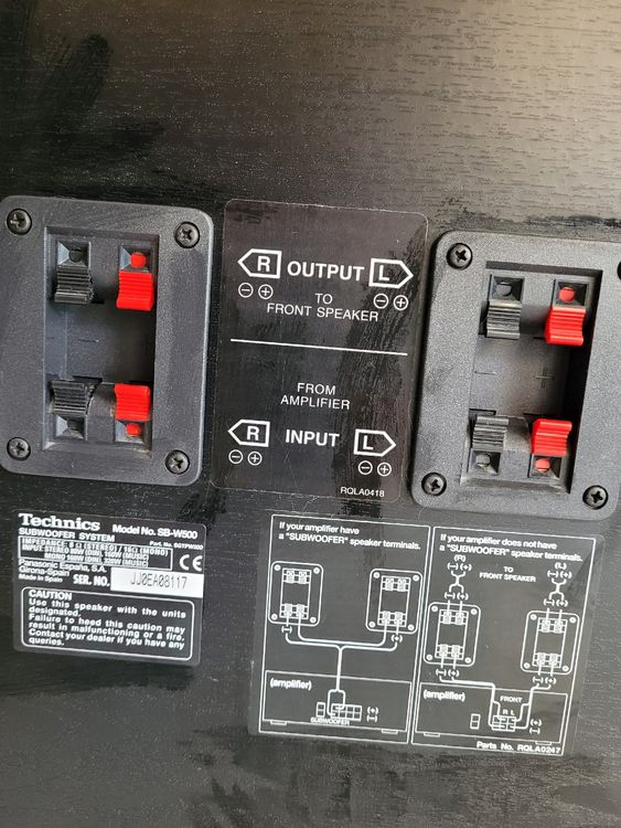 Technics Surround Lautsprechersystem | Kaufen auf Ricardo