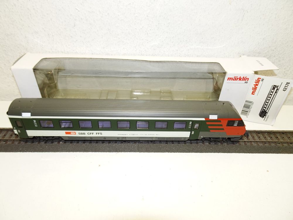 Märklin Steuerwagen SBB 904-5 Innenbeleuchtung HO 42178 (Gebraucht) in Luzern für CHF 106.9 ...