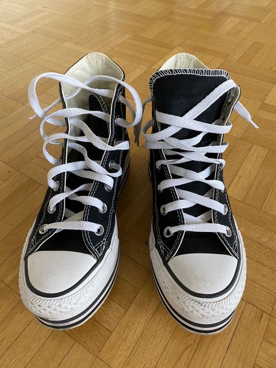 Converse Chuck Taylor ALL STAR PLATFORM Gr. 37 (Gebraucht) in Basel für ...