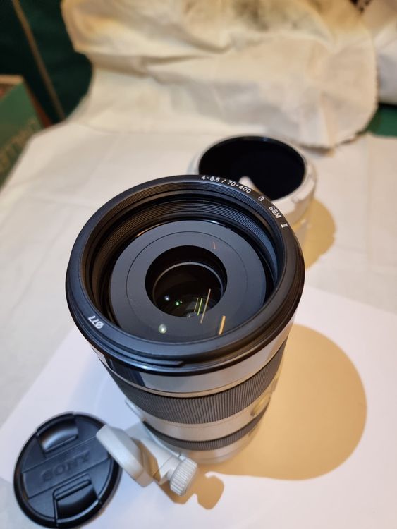 Sony Objektiv 70–400 mm F4–5,6 G SSM II SAL70400G2 | Kaufen auf Ricardo
