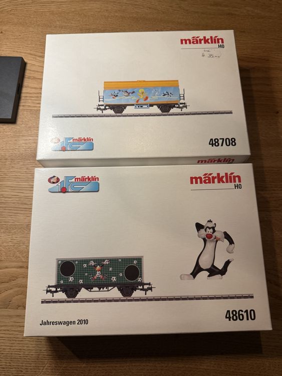 Märklin H0 Looney Tunes Wagen 48708 und 48610 (Gebraucht) in Berikon ...