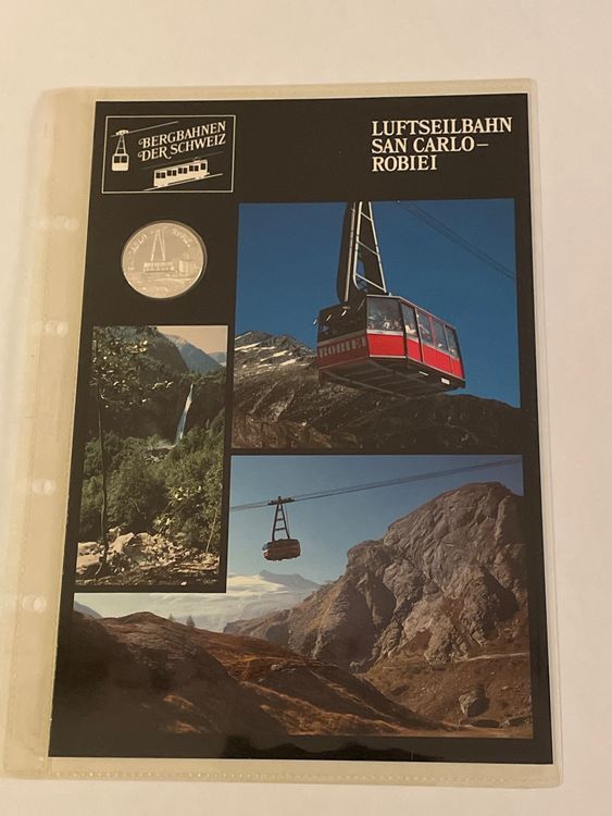 Bergbahnen der Schweiz San Carlo/Robieibahn | Kaufen auf Ricardo