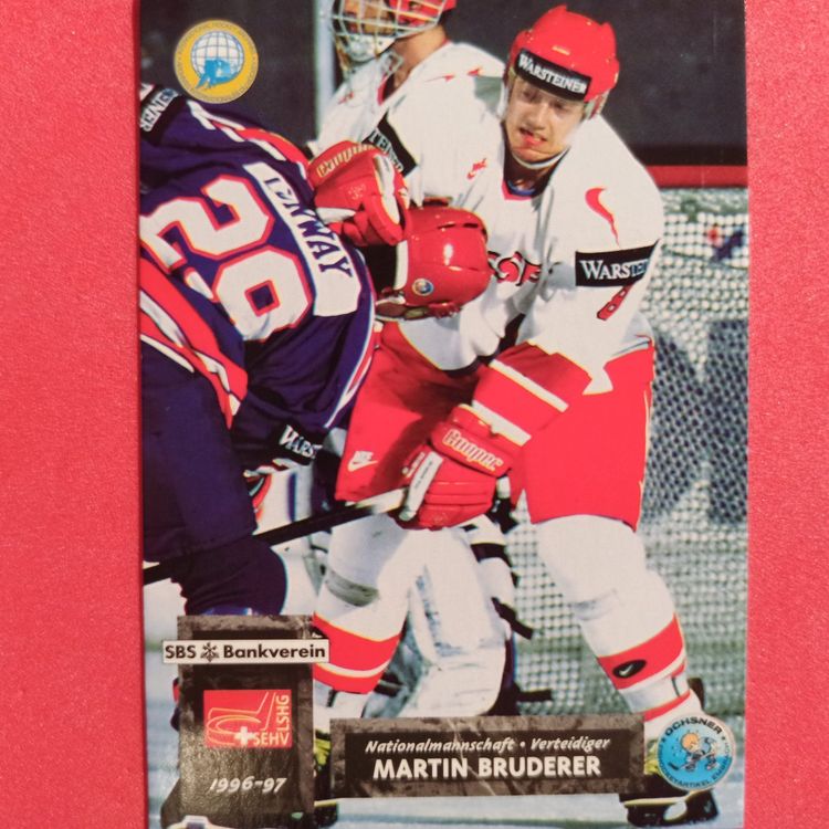Martin Bruderer - Schweizer Nati Card - 1996/97 (Gebraucht) in ...