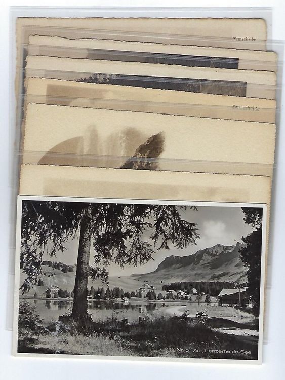 CH, Lenzerheide und Umg., 9 GS Valbella, 8 kl. AK, 14 gr. AK (Gebraucht) in Hinteregg für CHF 10 ...