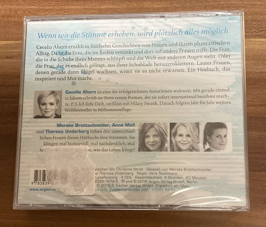 Frauen, die ihre Stimme erheben von Cecelia Ahern (Neu und ...