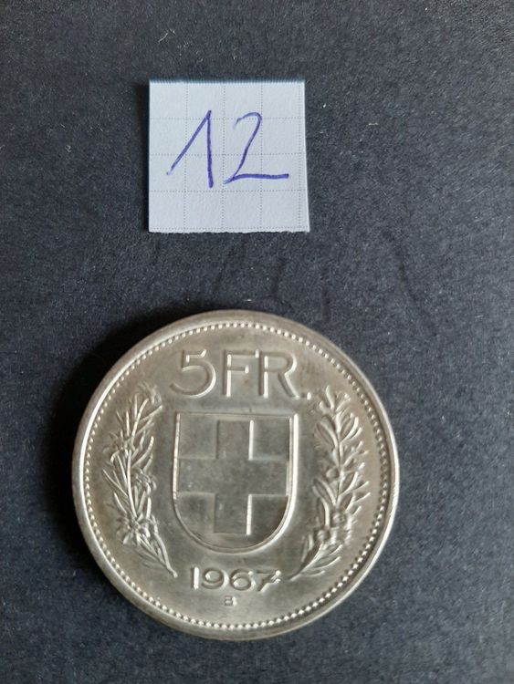 5 Franken 1967 Silber | Kaufen auf Ricardo