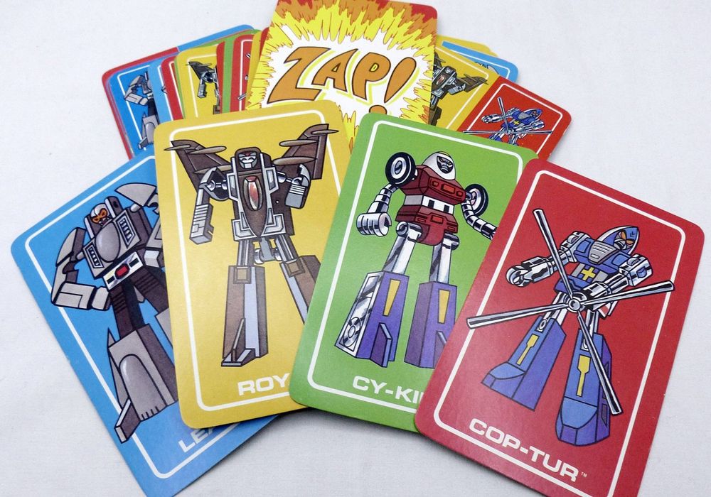 GOBOTS GIANT CARD COMPLETE 40 CARDS GAME TONKA 1985 | Kaufen auf Ricardo