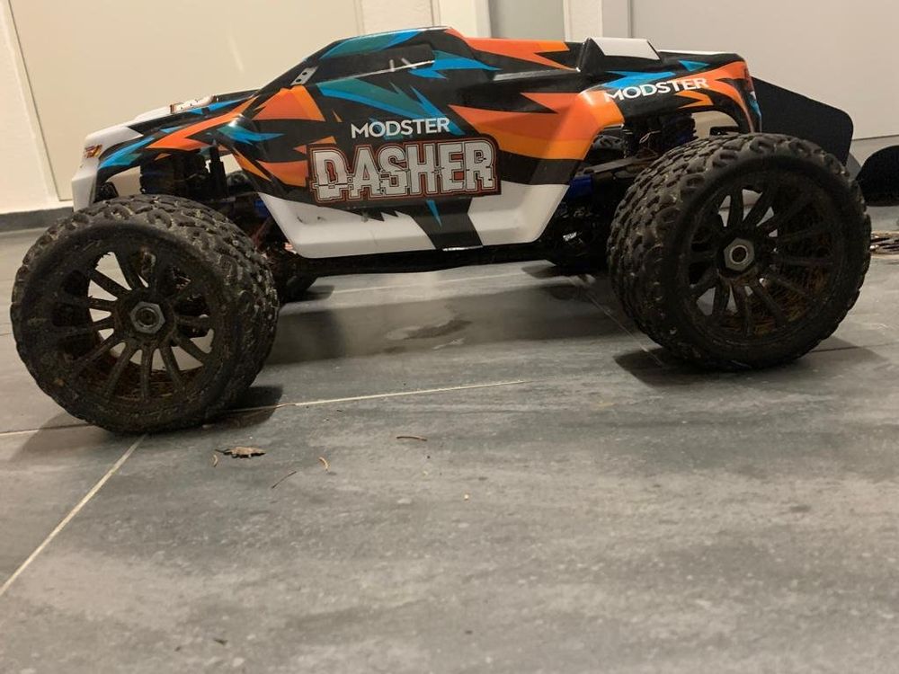 RC elektro Auto 4X4 "MODSTER DASHER" bis 60 km/h (Gebraucht) in ...