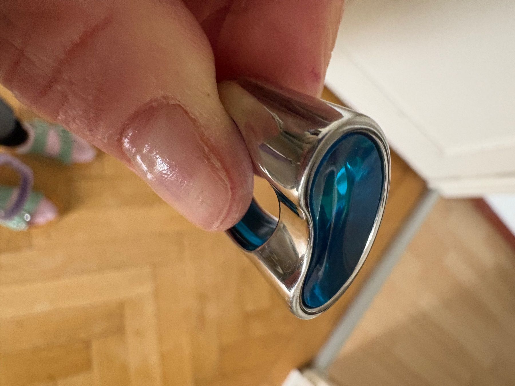 Bague en argent interchangeable au niveau des couleurs (D'occasion) à ...