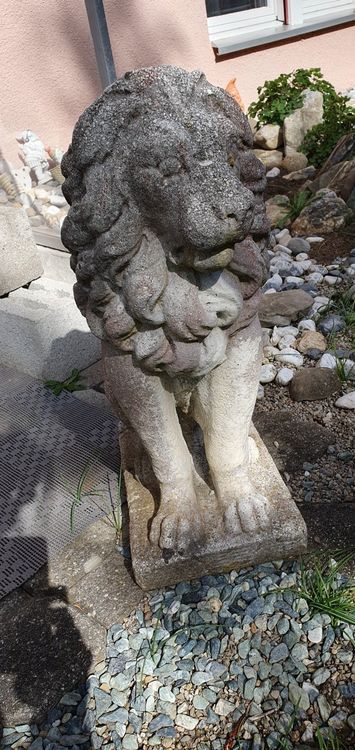 Steinlowe Fur Den Garten