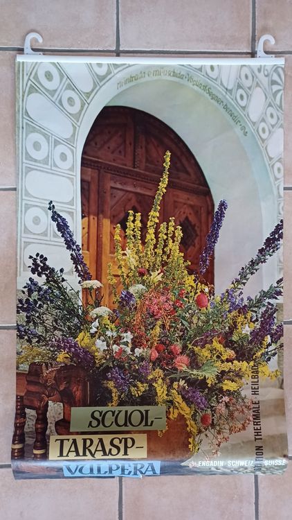 Werbeplakat Scuol, Tarasp, Vulpera | Kaufen auf Ricardo