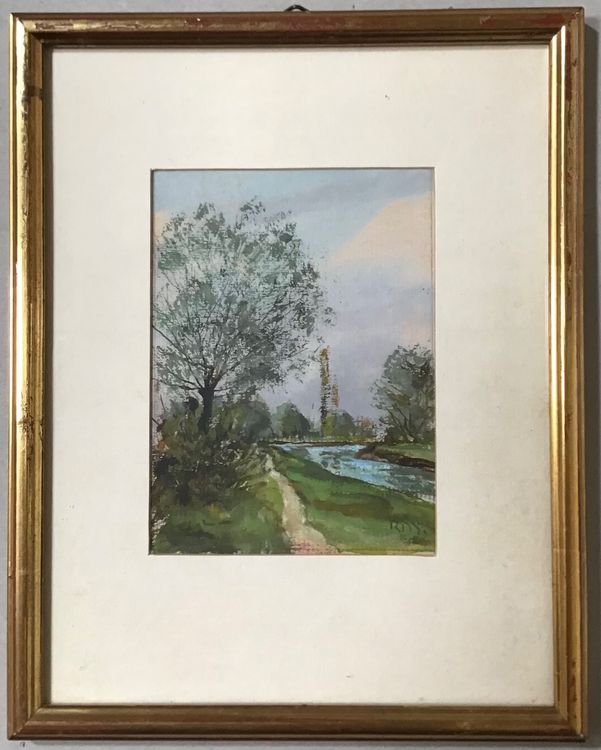 Rudolf MÜLLER (1892-1972) Landschaft Gemälde Monogrammiert (Gebraucht) in Root für CHF 130 – mit ...
