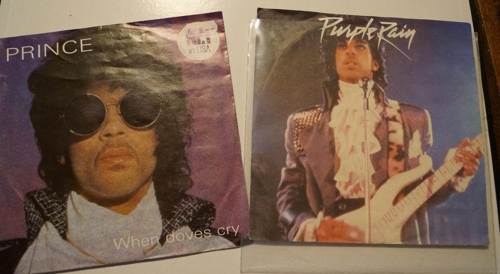 Prince* Nr.1 When doves cry, Purple Rain Single7 (Gebraucht) in Zuben ...