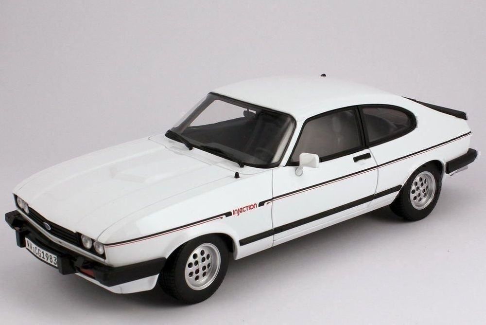 Ford Capri Mk III 2.8 Injection, weiss, 1:18, NOREV (Neu und ...
