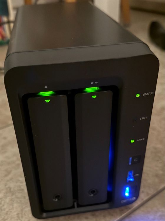 Synology DS718+ 2x 16TB Iron Wolf Pro 6GB RAM (Gebraucht) in Burgdorf für CHF 500.6 – mit ...