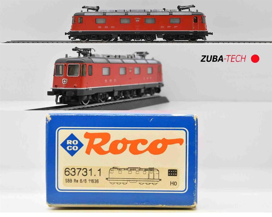 Roco 63731.1 E-Lok Re 6/6 SBB H0 GS OVP (Gebraucht) in für CHF 77.5 ...
