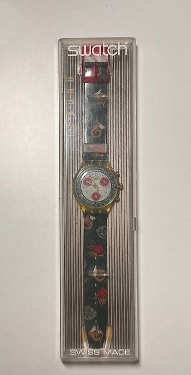 Swatch Chrono "Riding Star" - 1993 - Sammlerstück mit Stil (Gebraucht ...