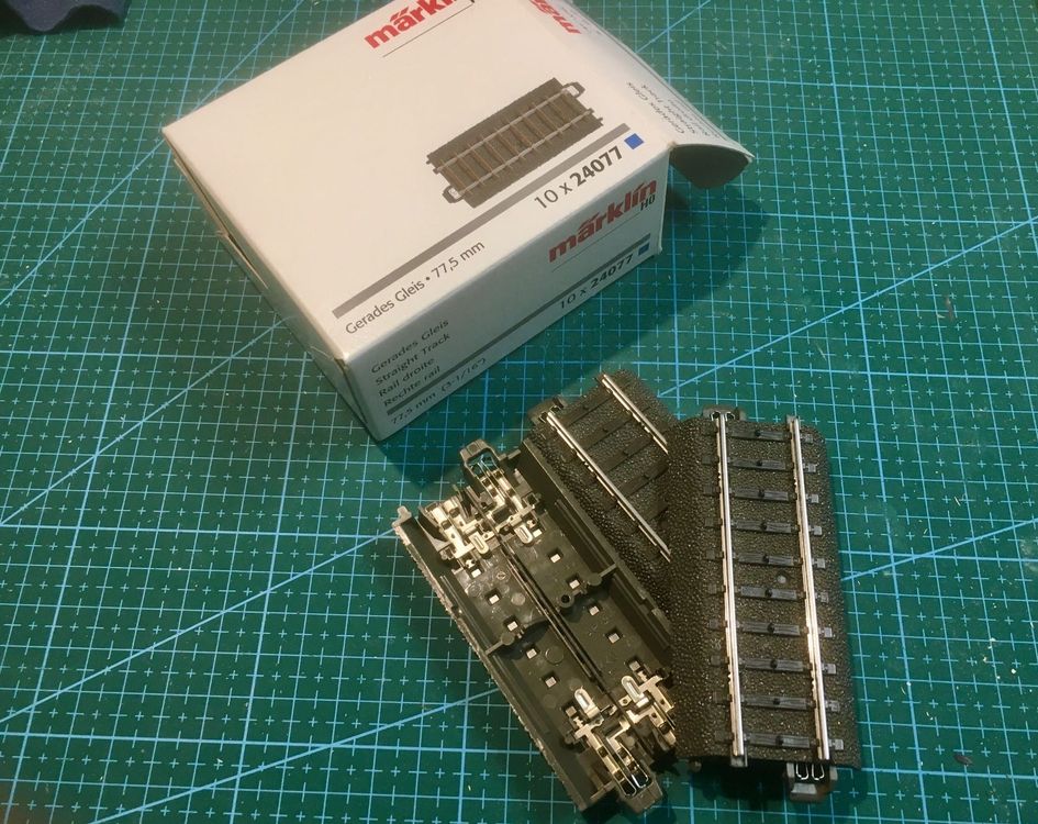 Märklin H0, C-Gleis 24077, ab 1 Stück (Neu (gemäss Beschreibung)) in ...