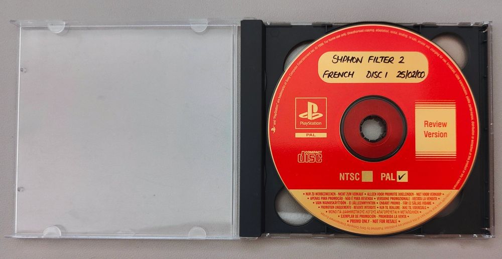 Syphon Filter 2 PS1 - PRESSE PROMO (Vollversion) RARITÄT (Neu und ...