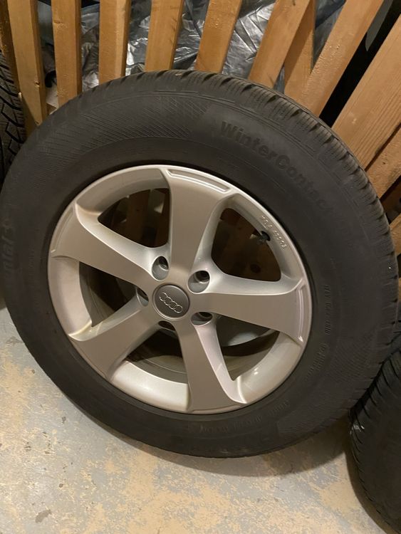 Audi Q3 Original Winterfelgen mit Pneus 16 Zoll | Kaufen auf Ricardo