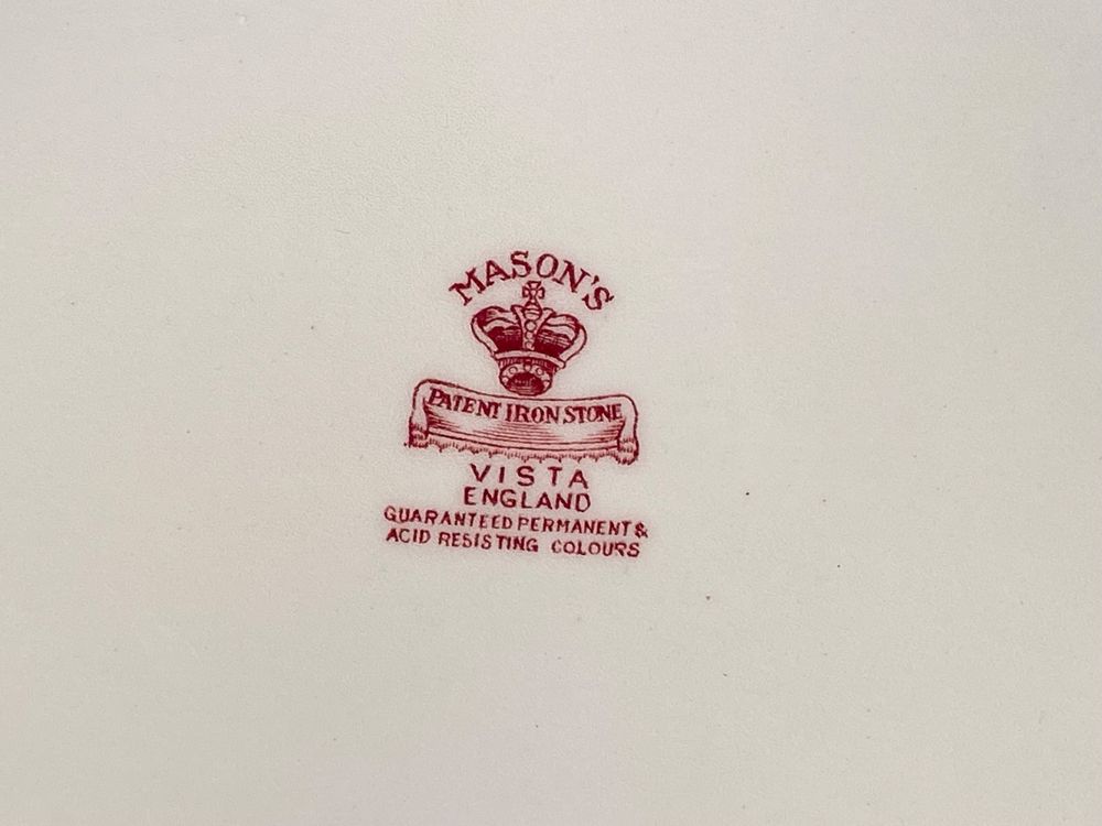 ***Sehr schöne grosse Mason's England Sammlerteller/Platte** | Kaufen ...