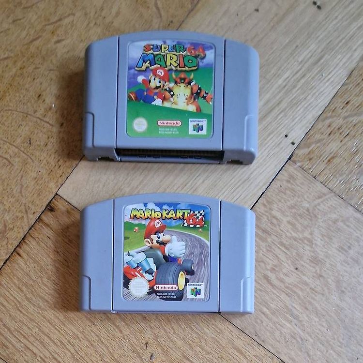 Super Mario 64 und Mario Kart 64 (Gebraucht) in Basel für CHF 60 – mit ...