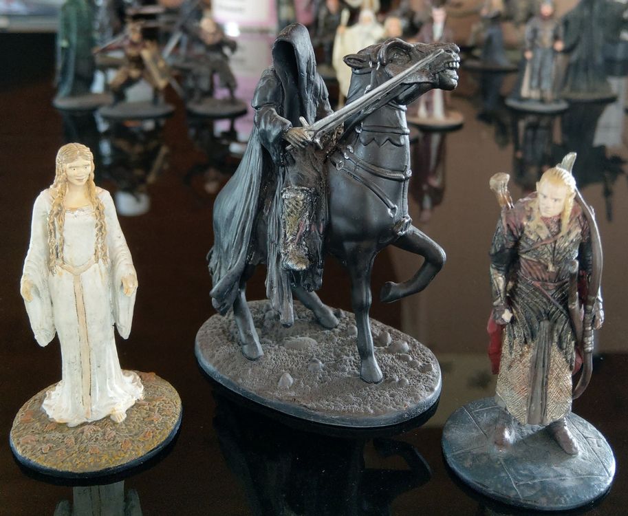 DHDR Galadriel, Ringgeist_Reiter, Haldir FigurenDeAgostini (Gebraucht ...