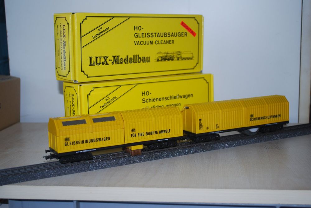LUX Modellbau 9620 Gleissauger Schienenschleifwagen ESU digi (Gebraucht ...