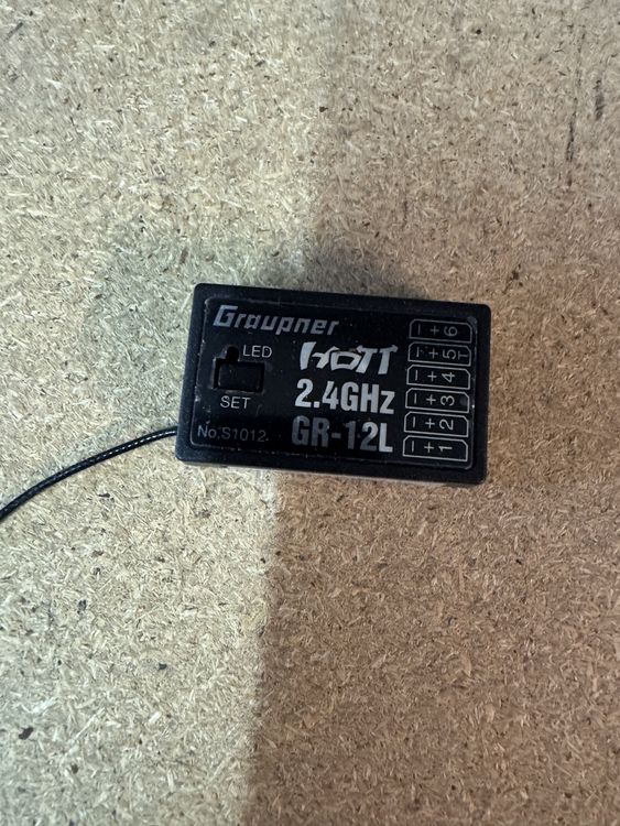 Graupner HoTT GR-12L 2.4GHz Empfänger - Winter Schnäppchen! (Gebraucht ...