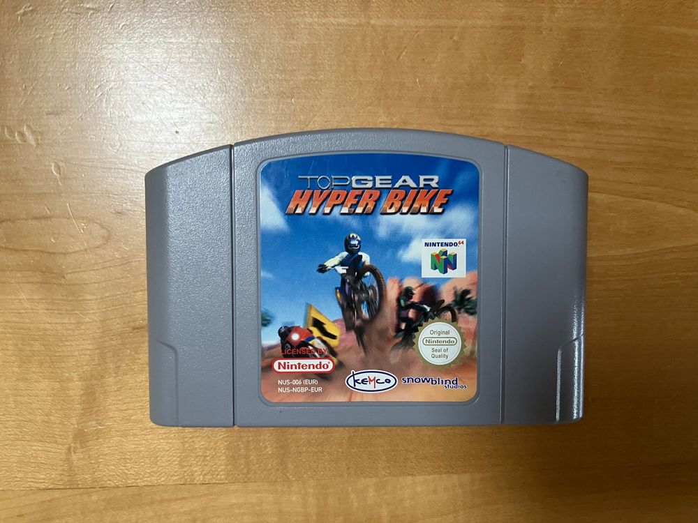 Top Gear Hyper Bike N64 Modul Cartridge (Gebraucht) in Luzern für CHF ...