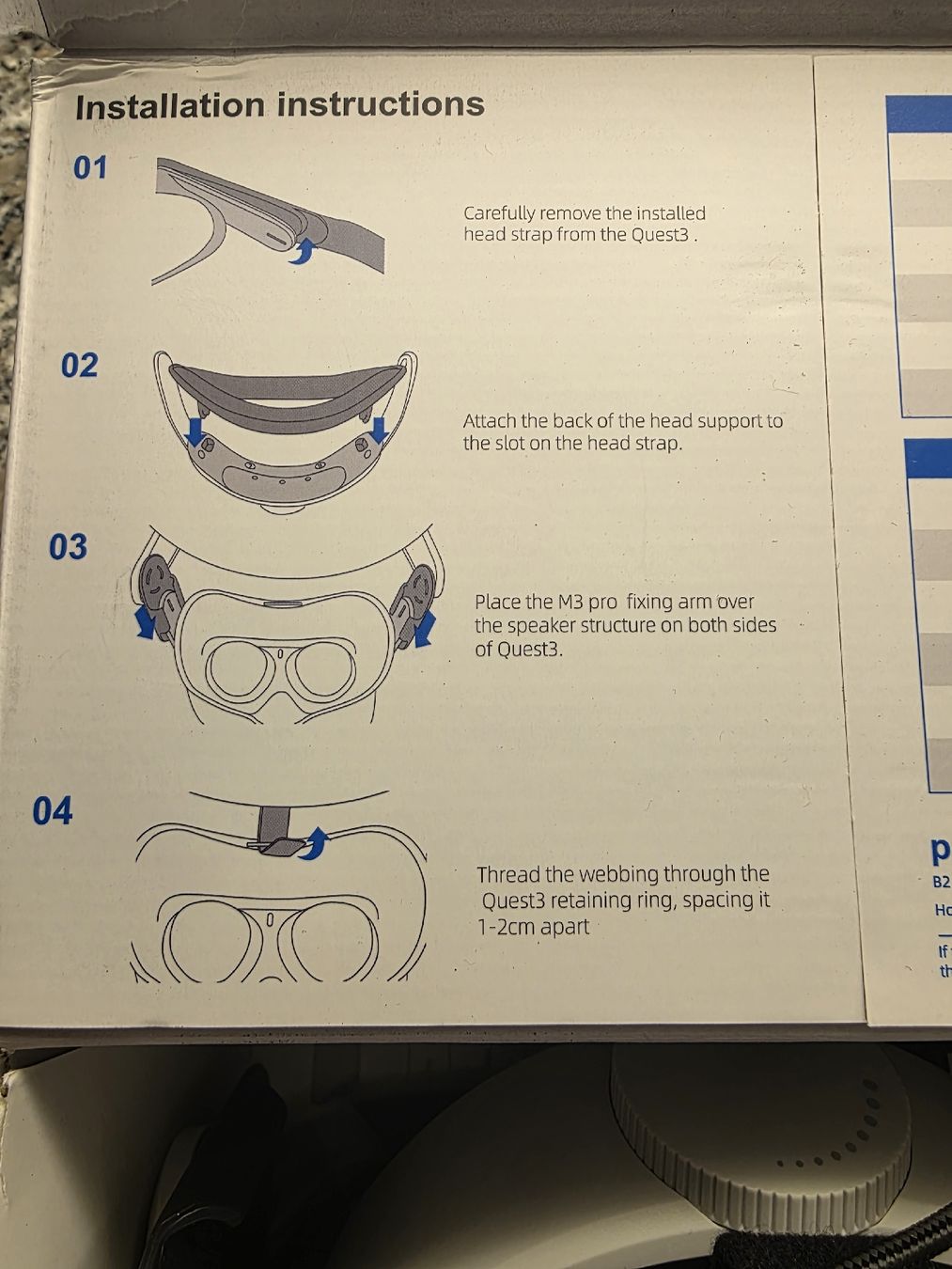 VR erlebnis BOBOVR M3 Pro Head Strap -für Oculus Quest! (Neu (gemäss ...