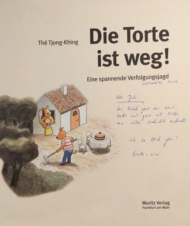 Die Torte ist weg! / Grosses Bilderbuch von Thé Tjong-Khing (Gebraucht ...