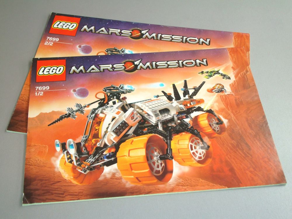 Bauanleitung LEGO Mars Mission #7699 MT-101 Armored Drilling | Kaufen ...