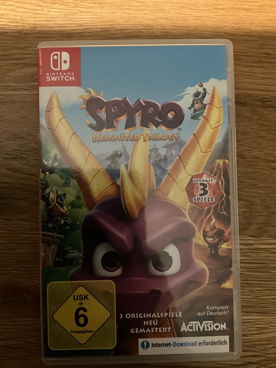 Spyro Reignited Trilogy - Nintendo Switch - Top Zustand! (Gebraucht) in ...